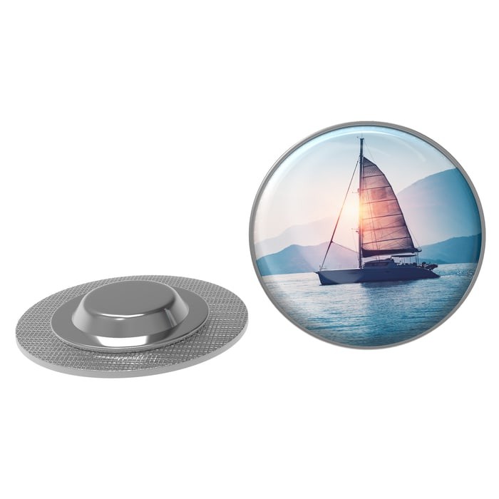 Anstecker Metall ø 22 mm | ab 10 Stück | Express